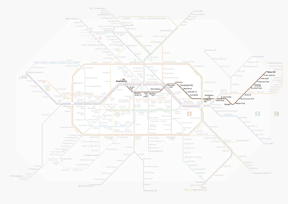 U-Bahn-Linie U5: Fahrplan, Haltestellen & Störungen | BVG