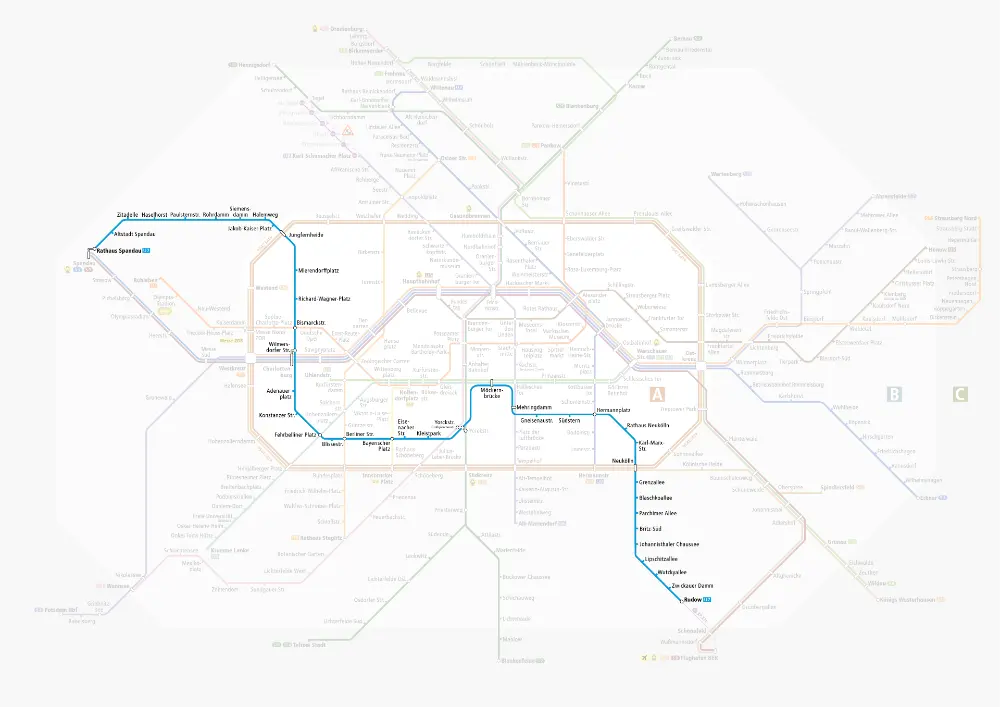 U-Bahn-Linie U7: Fahrplan, Haltestellen & Störungen | BVG