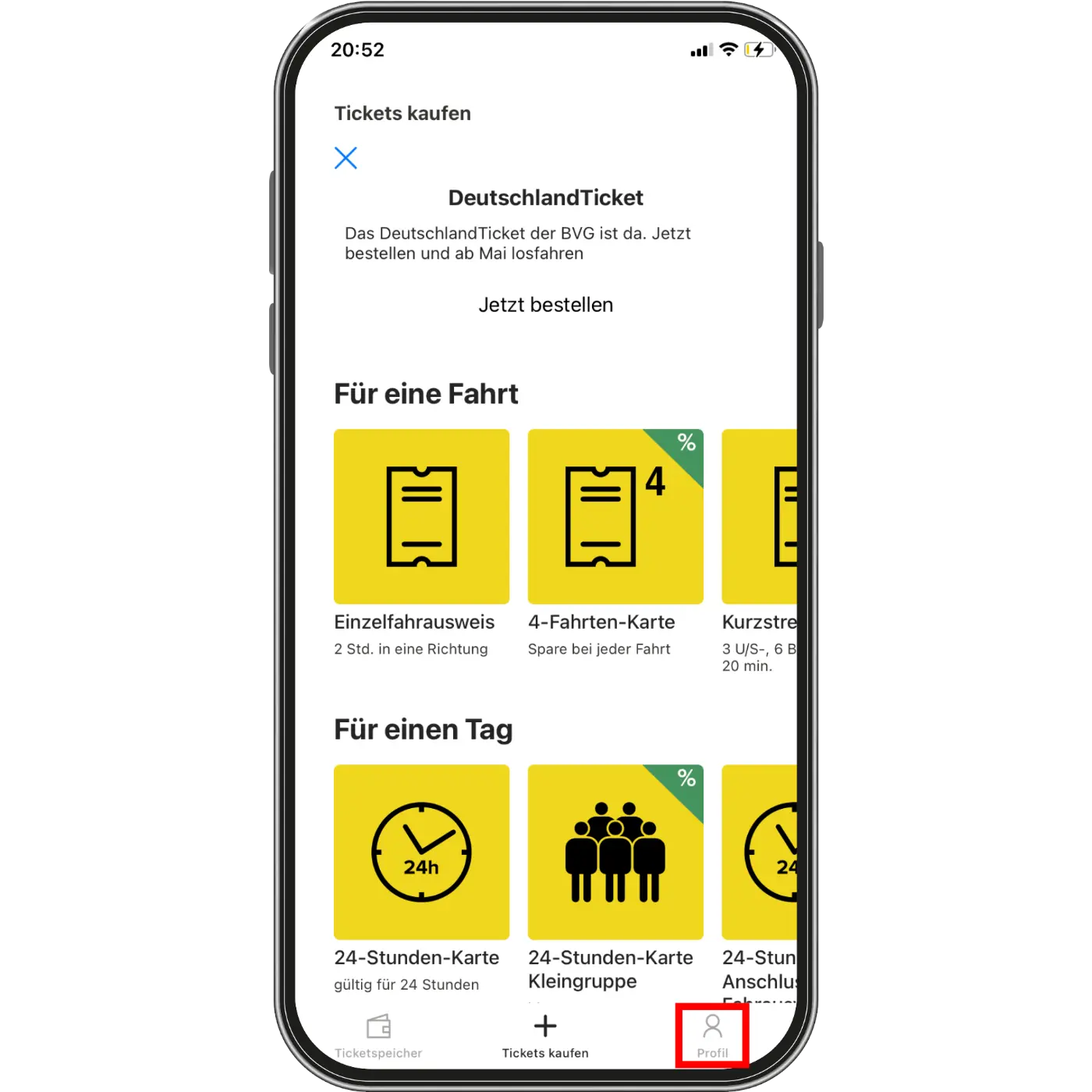 Dein Abo als Handyticket | BVG