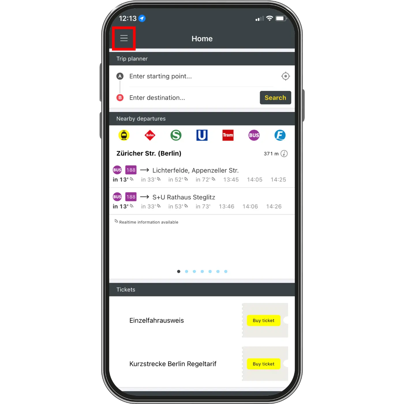Your subscription as mobile ticket | BVG