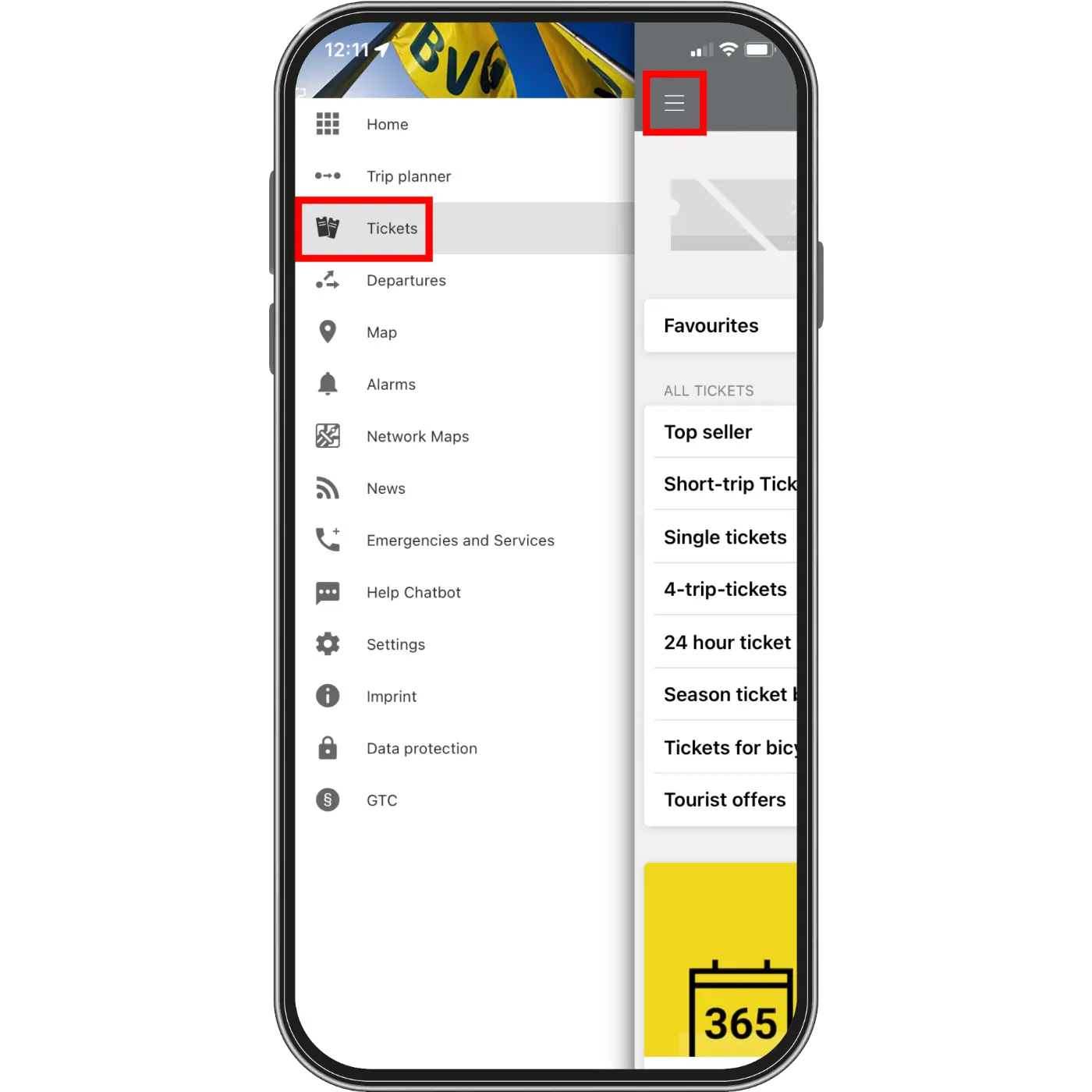 Your subscription as mobile ticket | BVG