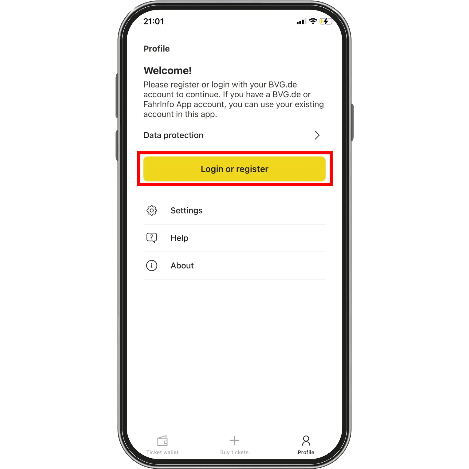 Your subscription as mobile ticket | BVG