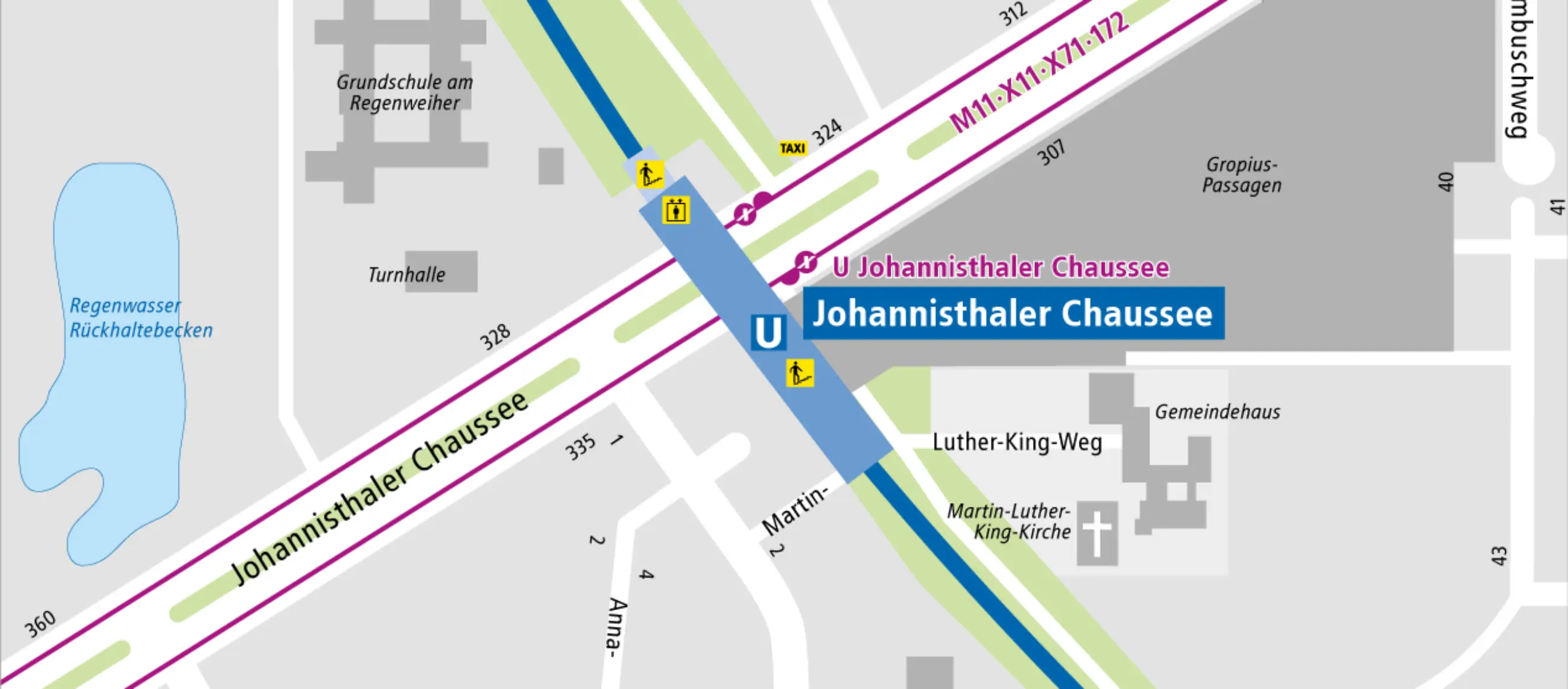 U Johannisthaler Chaussee: Haltestelleninfo | BVG