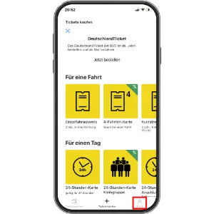Dein Abo als Handyticket | BVG