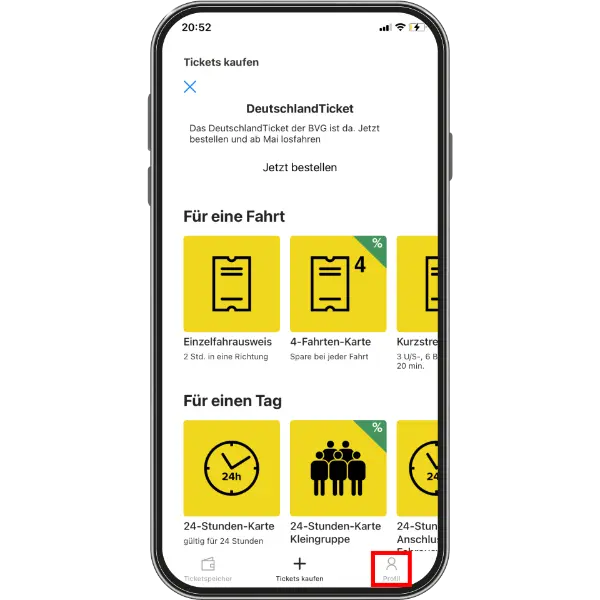 Dein Abo als Handyticket | BVG